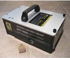 Tile tester and a convention - Coverings