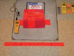 Relative humidity testing - Coverings