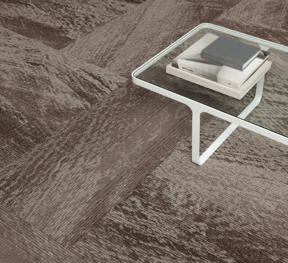 Textured pattern carpet planks - Coverings