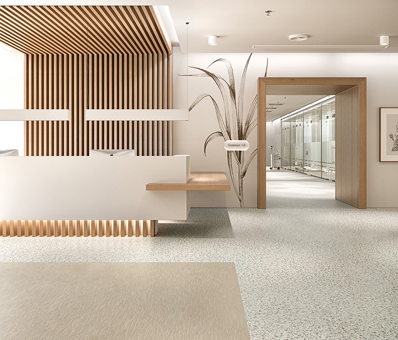 Red List-free enhanced resilient tile and planks - Coverings