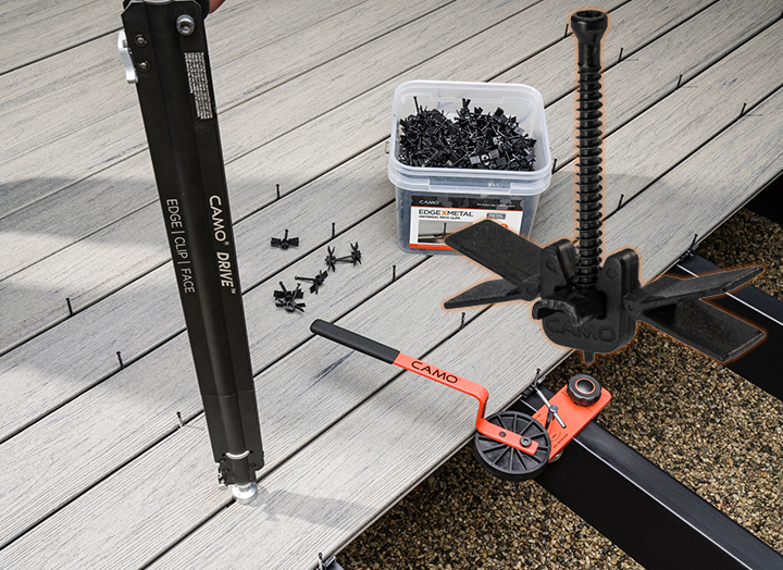 Clips Simplify Installation of Grooved Deck Boards - Coverings