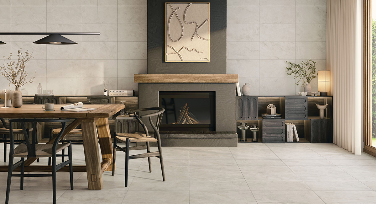 Refined Stone-inspired Porcelain Tile - Coverings